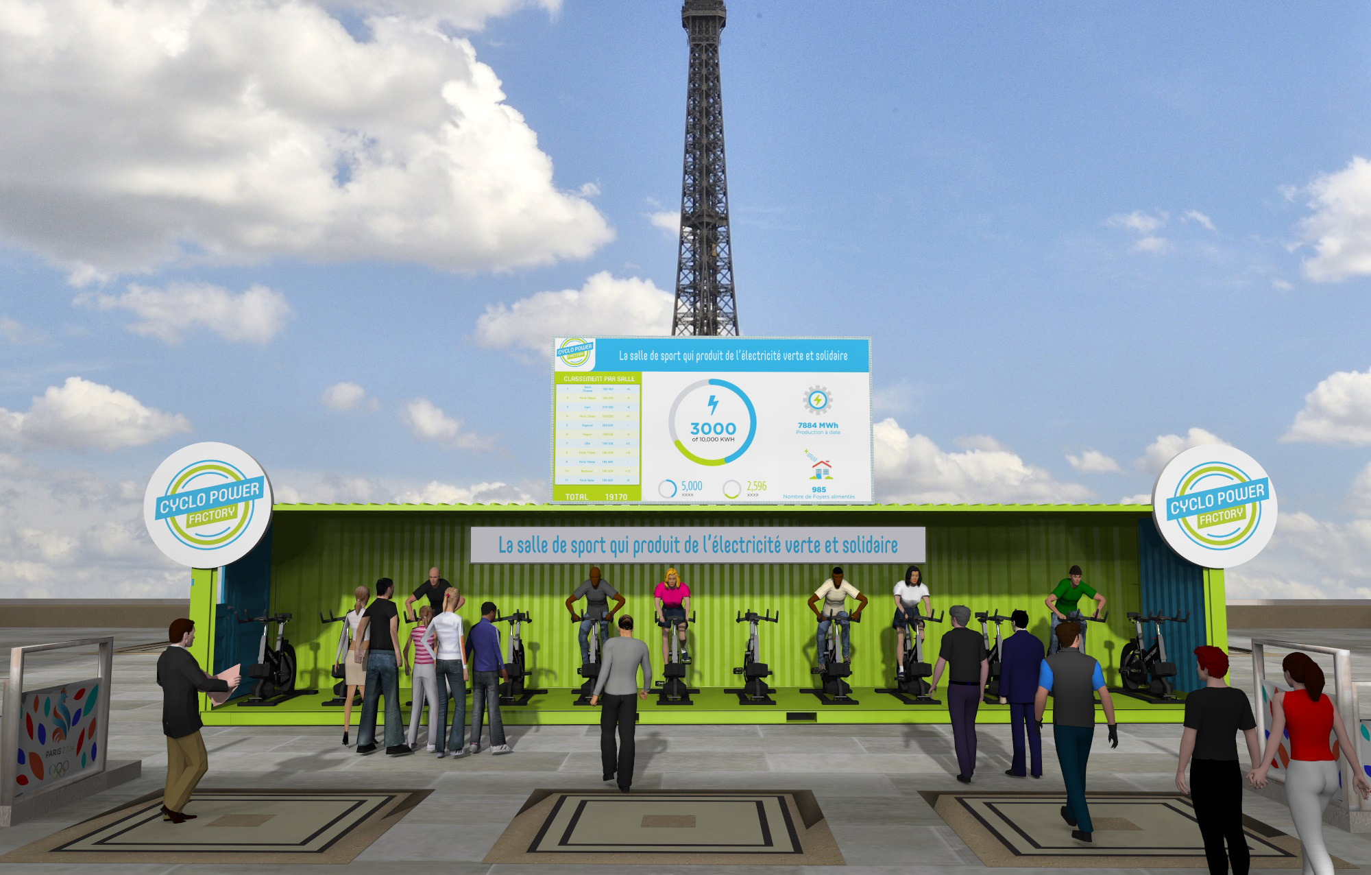 Cycling : Cyclo Power Factory pour pédaler vert ! – Run, Fit & Fun